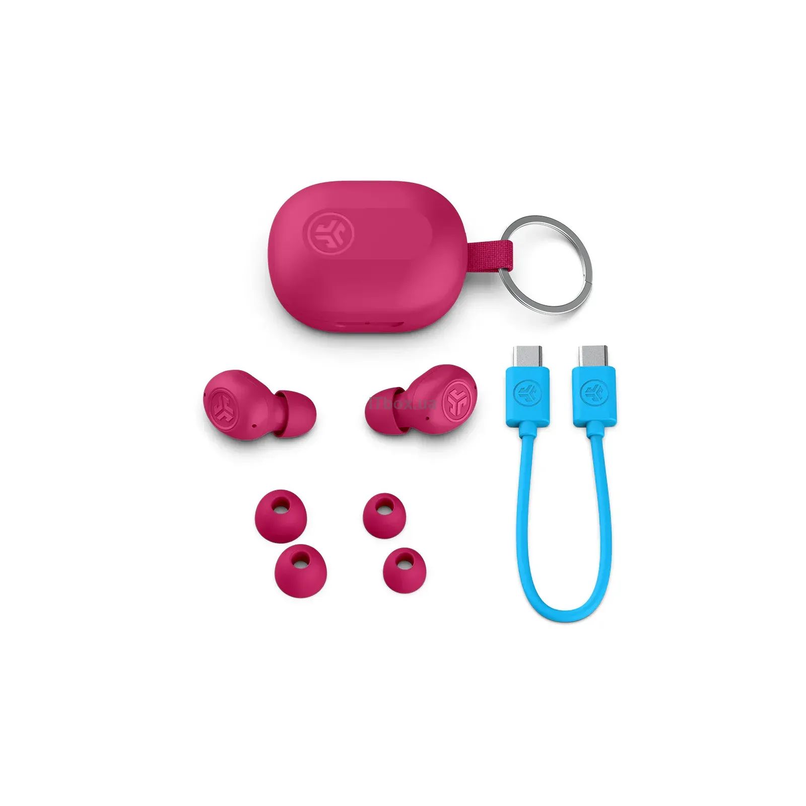 Jlab JBuds Mini Pink IEUEBJBMINIRPNK124 ⏩ Купити Навушники Jlab JBuds ...